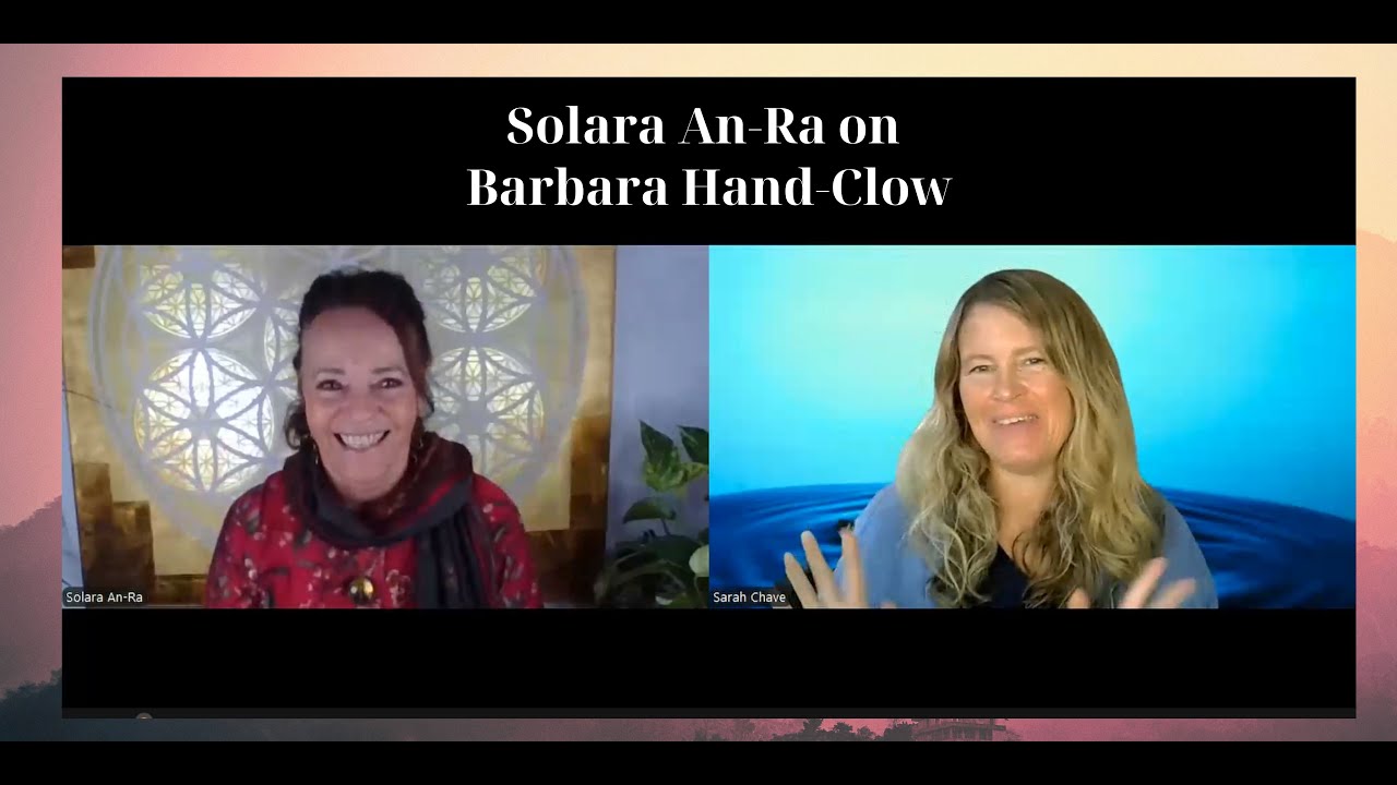 Barbara Hand Clow's Influence on Solara - YouTube