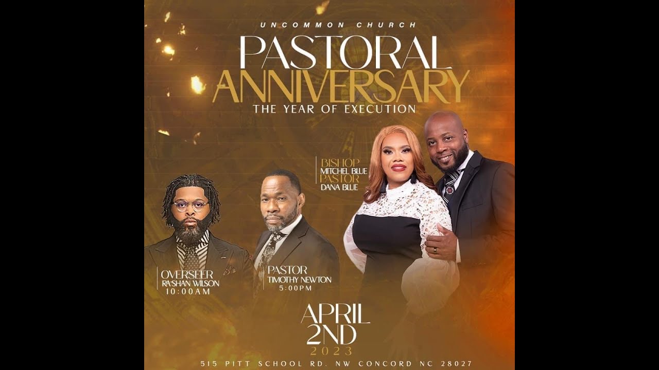 Uncommon Church Anniversary 2023- Morning Worship with Overseer Ra ...
