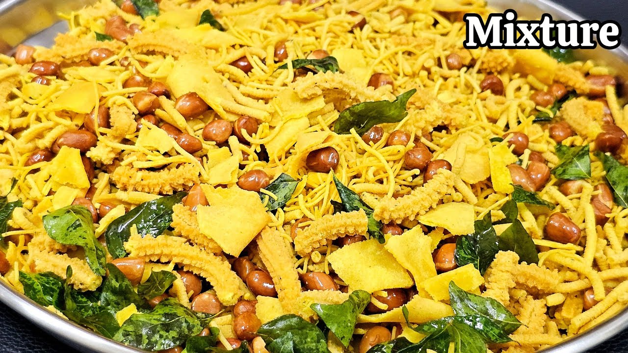 Mixture Recipe | Snacks | Chatpata Mixture | Easy Tasty Mixture at Home ...