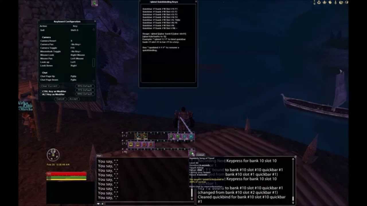 DAoC Tutorial - Keyboard and Mouse - YouTube
