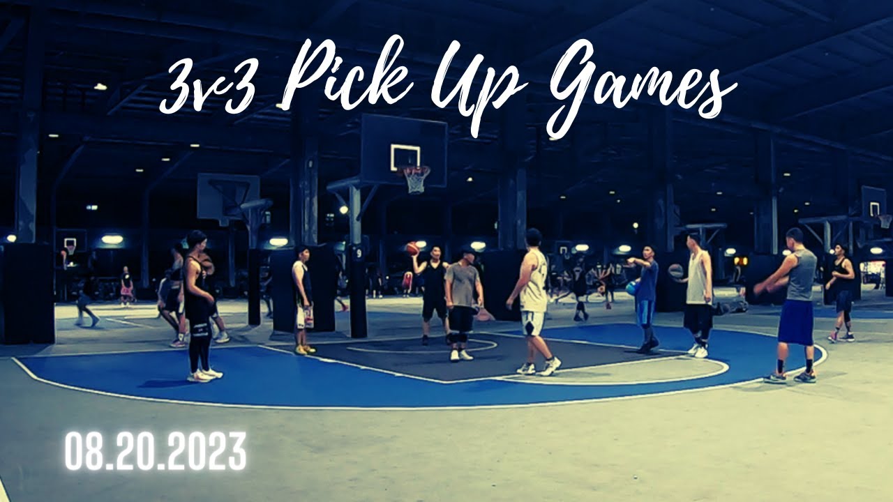 [3x3 Pick-up Game Series] Player Highlights and Stats(Aug. 20, 2023 ...