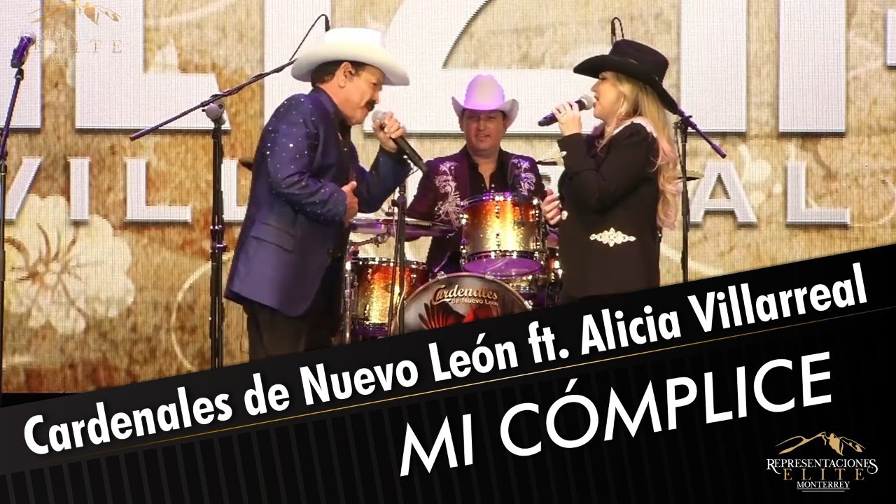 Cardenales De Nuevo León - Mi Cómplice ft Alicia Villarreal - YouTube