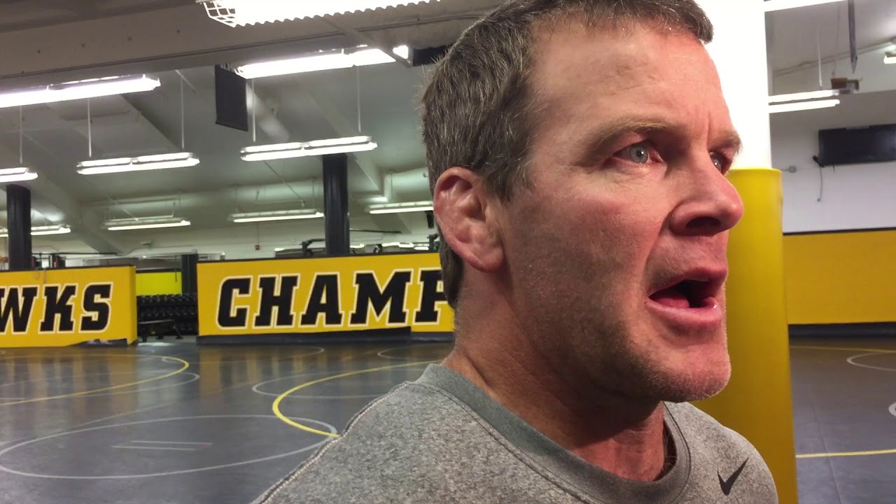 Iowa assistant Terry Brands on Thomas Gilman - YouTube