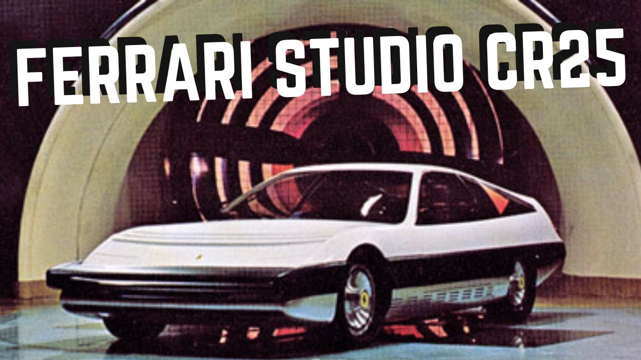 Ferrari Studio CR25: The 70s Concept Car That Shaped the Future - YouTube
