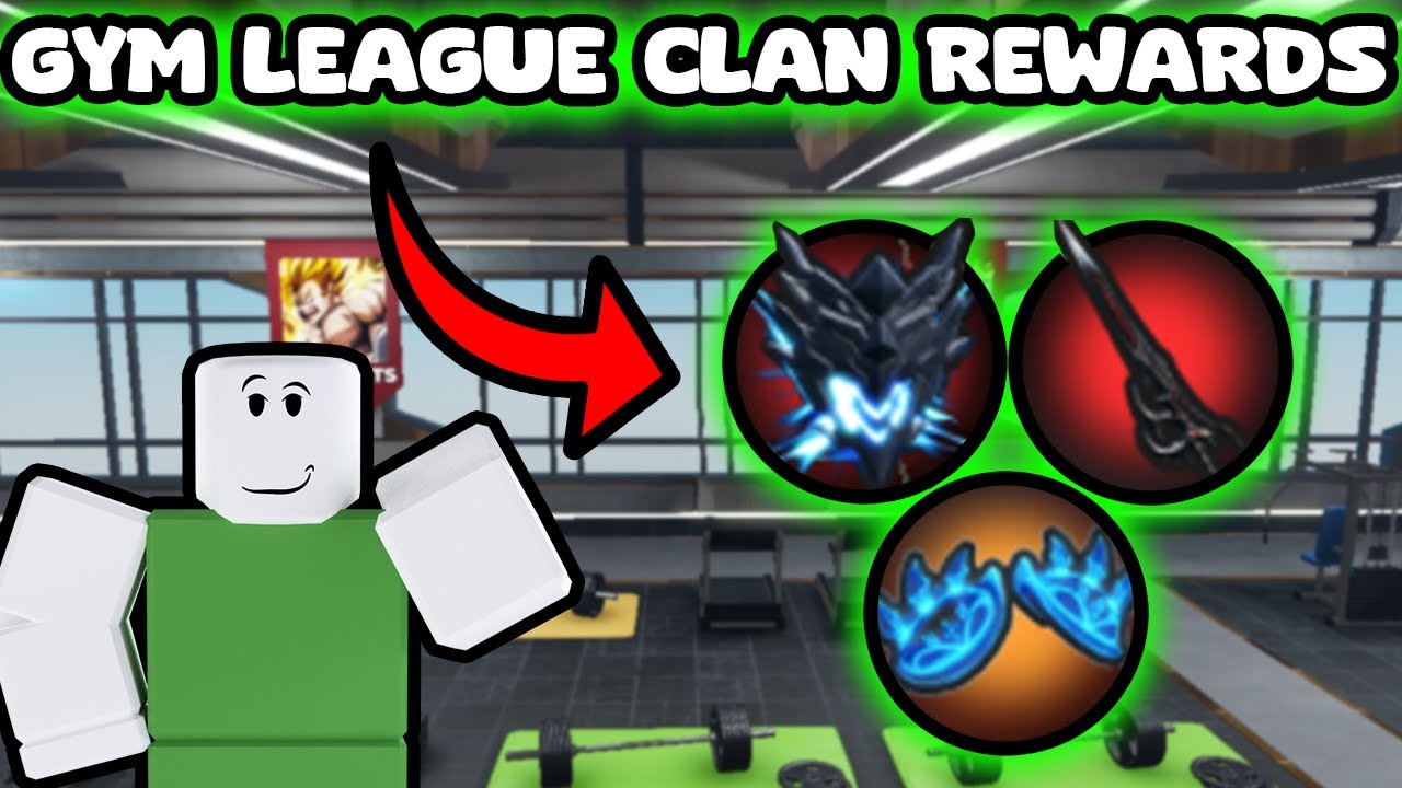 GYM LEAGUE CLAN REWARDS ROBLOX - YouTube