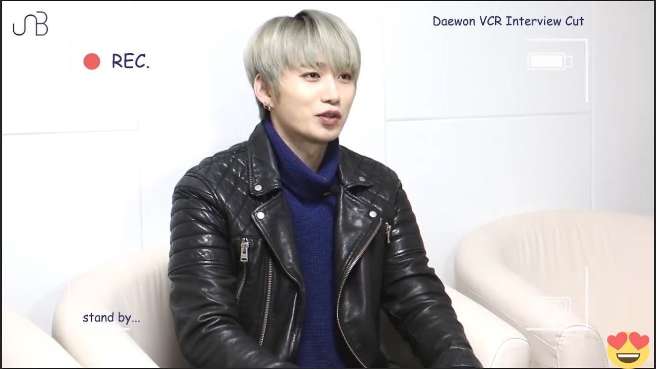 UNB Daewon's VCR Interview Cut (eng sub + more) - YouTube