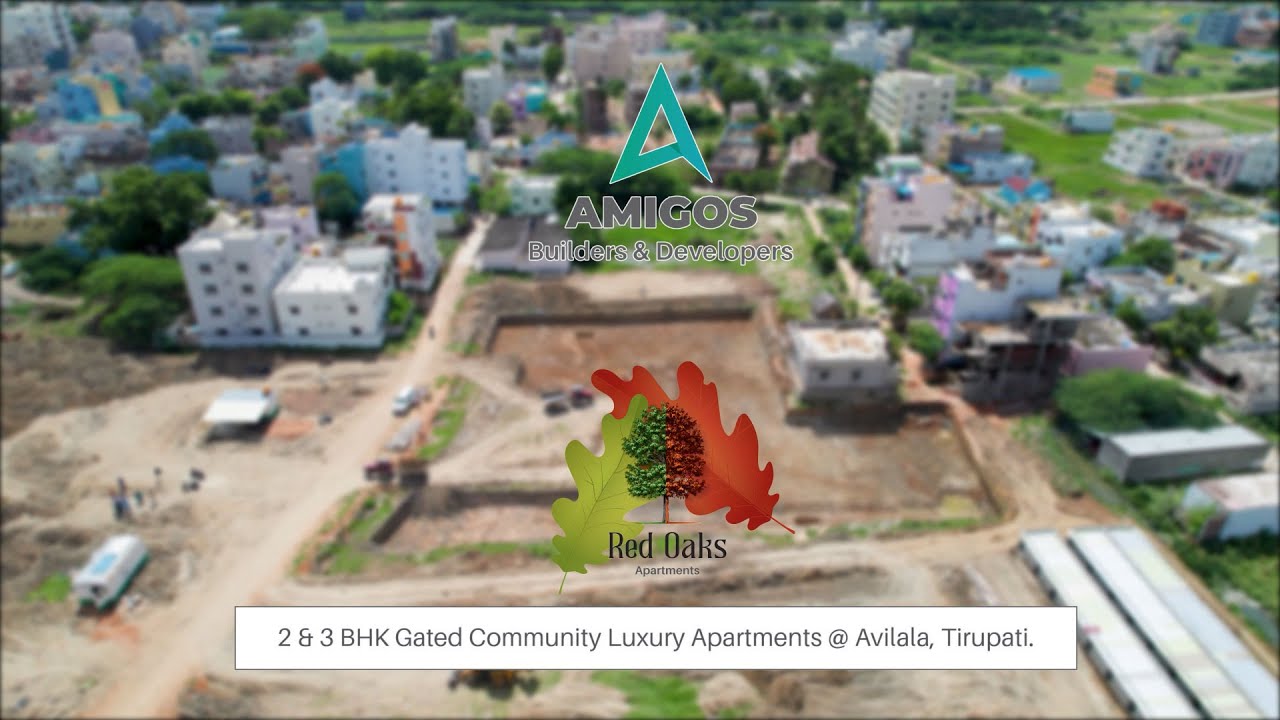Luxury Gated Community Apartment in Avilala, Tirupati | Red Oaks ...
