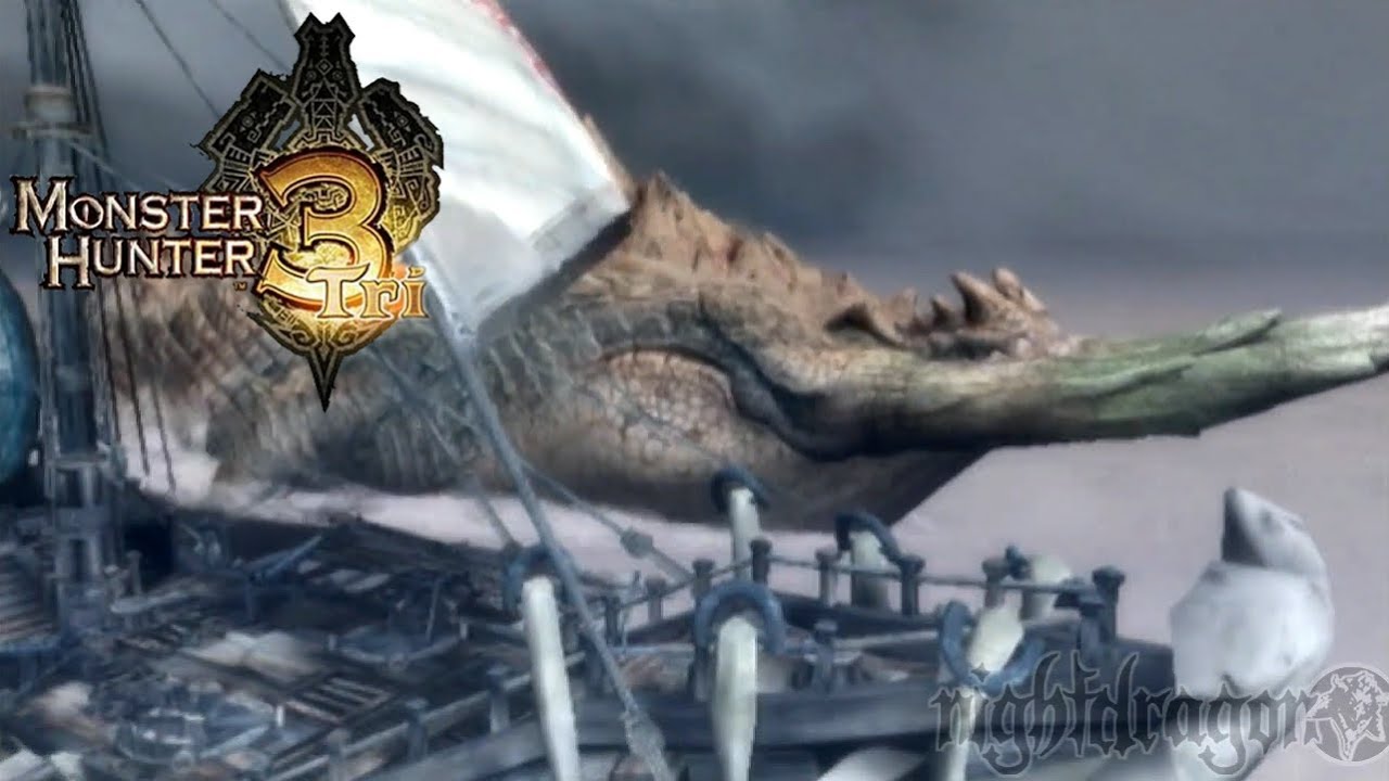 Monster Hunter Tri (Wii) Online - Event: Jhen Mohran - YouTube