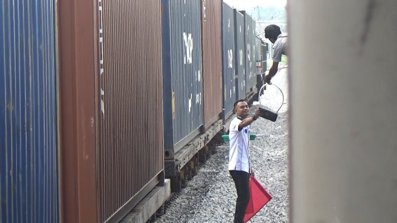 (28/5/2024) Stesen Baharu KTMB Segamat dan Token Genuang - Labis - YouTube