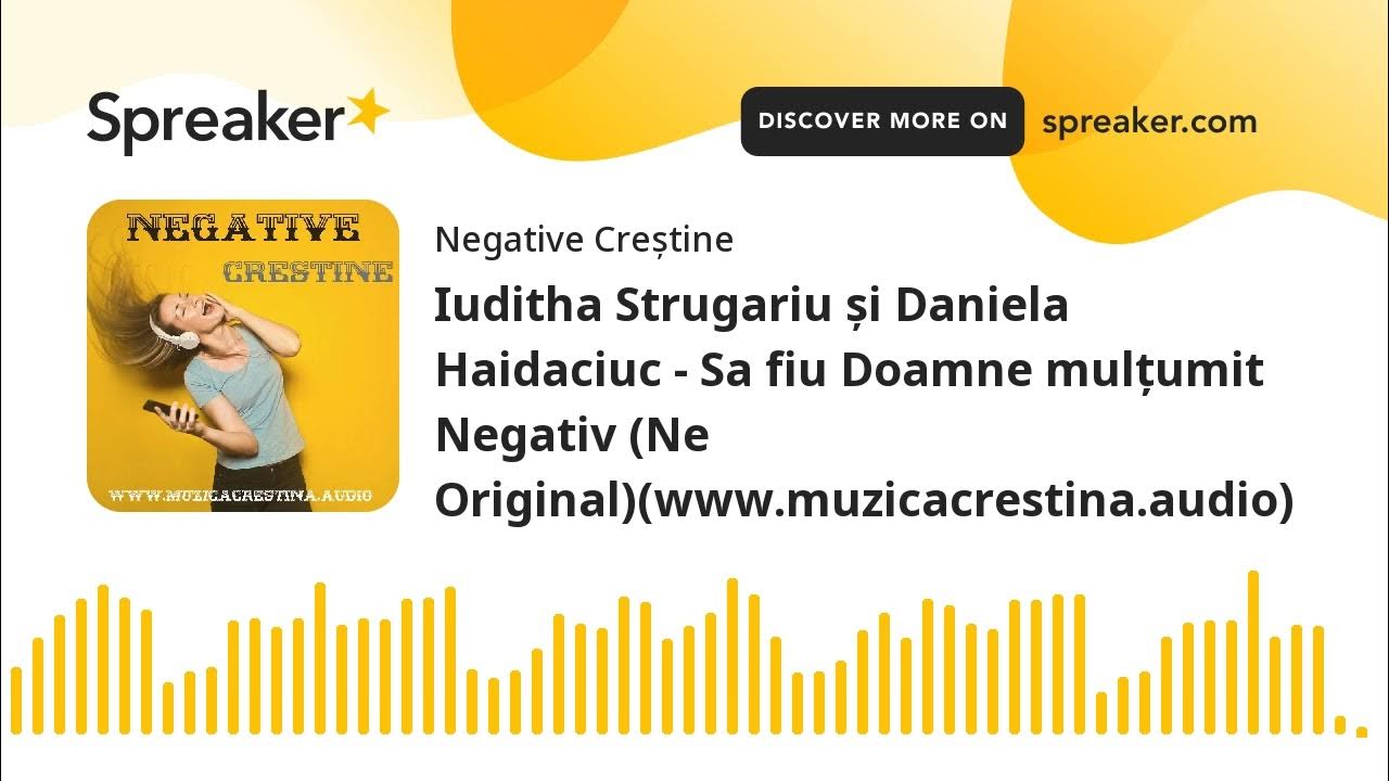 Iuditha Strugariu și Daniela Haidaciuc - Sa fiu Doamne mulțumit Negativ (www.muzicacrestina ...