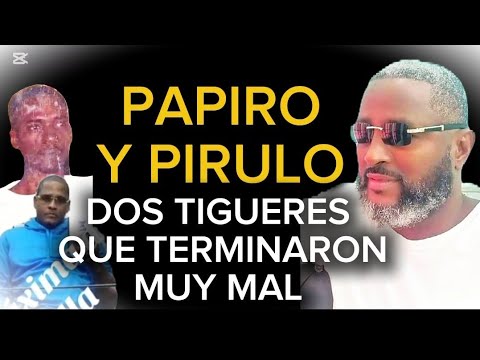 PAPIRO Y PIRULO DOS TIGUERONES QUE TERMINARON DE LA PEOR MANERA 