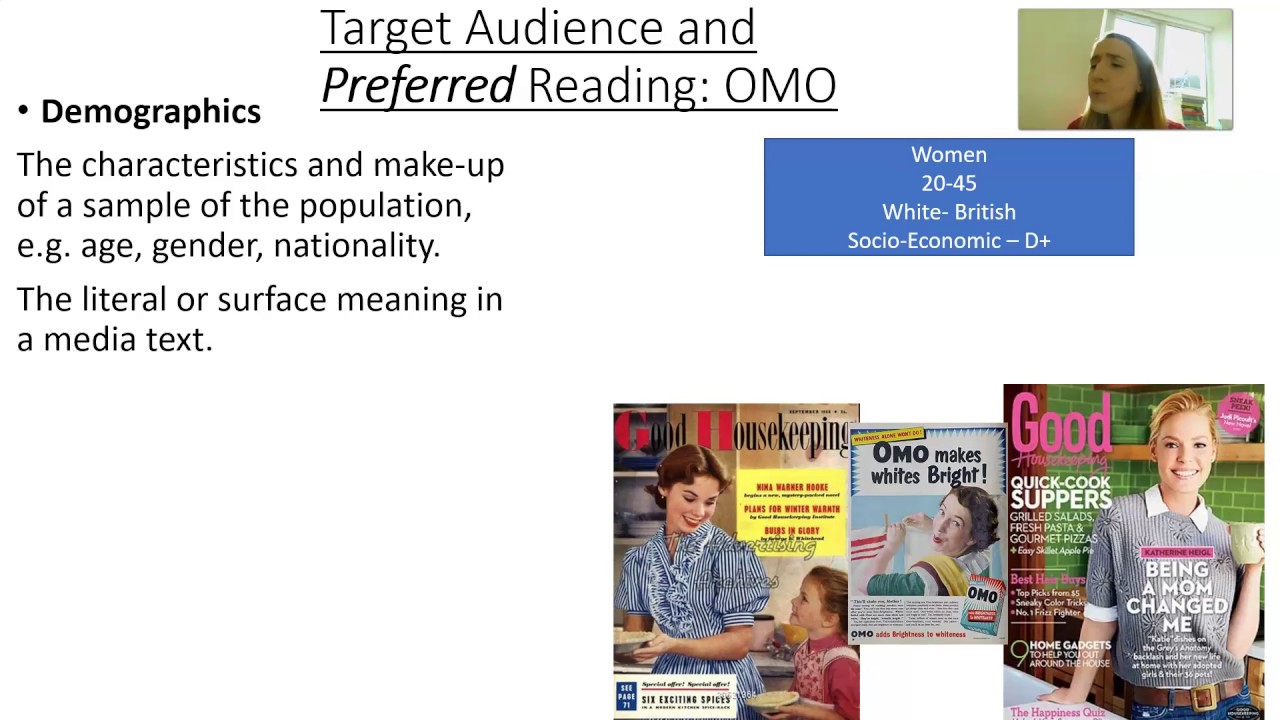 OMO Target Audience and Preferred Reading - YouTube