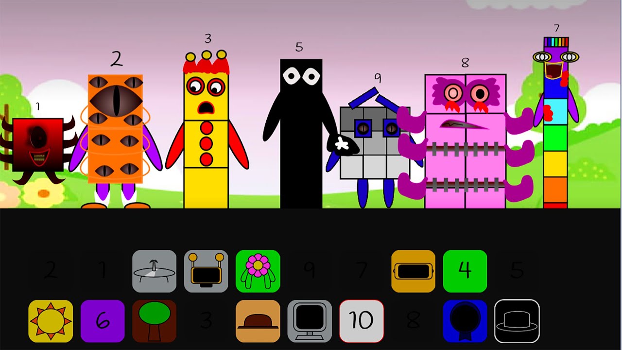 Incredibox Sprunki Numberrunki Multishift (1 - 20) NORMAL | But ALL ...