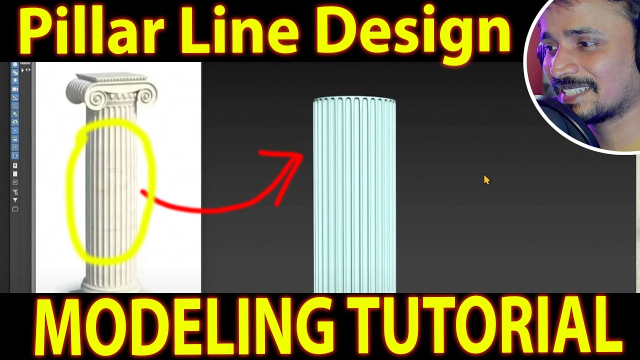 Pillar Centre Line Design | kaboomtechx - YouTube