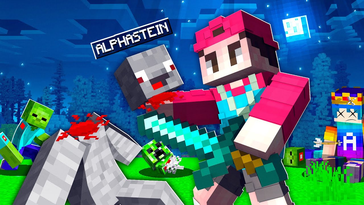 Ich ZERSTÖRE ALPHASTEIN in MINECRAFT! - YouTube