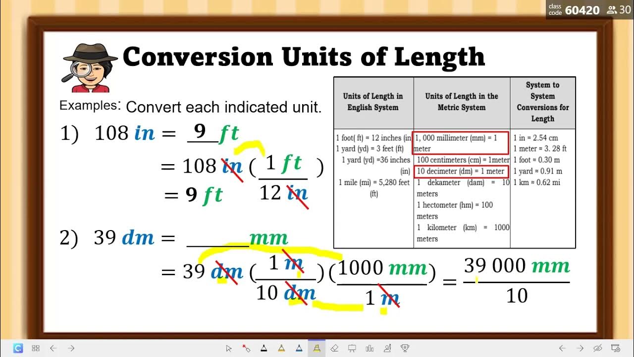 GRADE 7 MATH: 👉 Conversion Units of Measurements (Length, Mass, Area ...