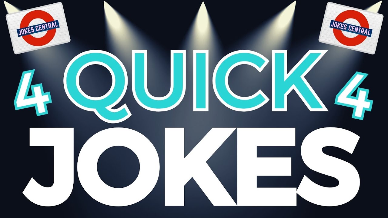 4 FUNNY SHORT/QUICK JOKES - 16/10/23 - What else can I say...Enjoy ...