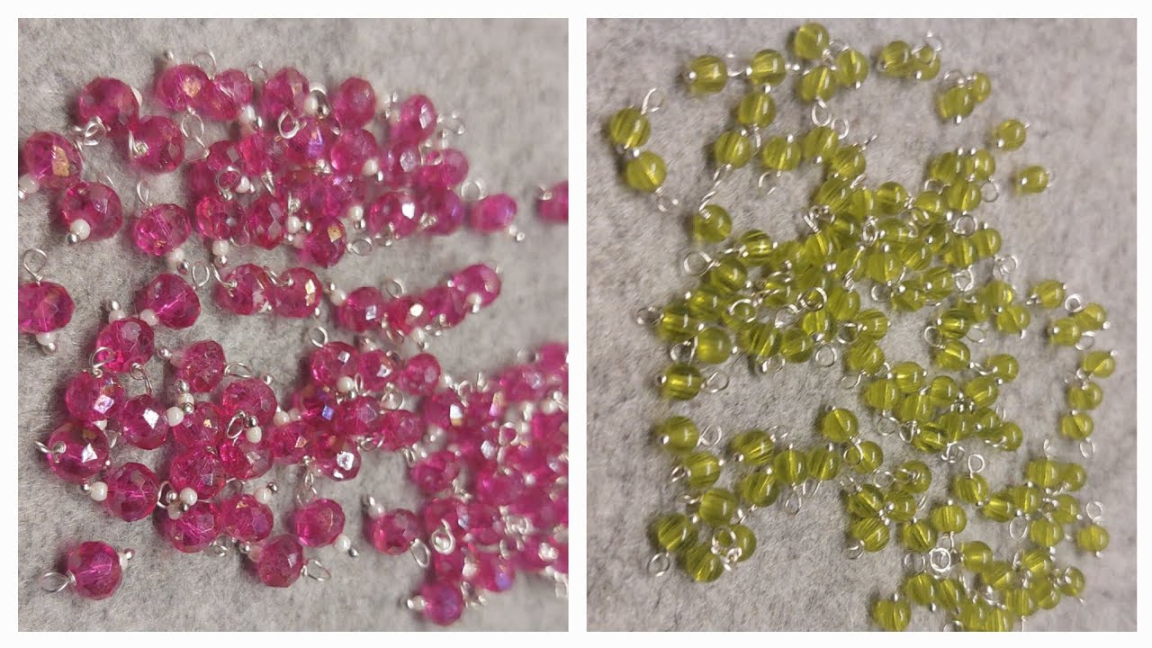 Learn how to make your own Glass bead Loreals/Hanging beads/DIY ...