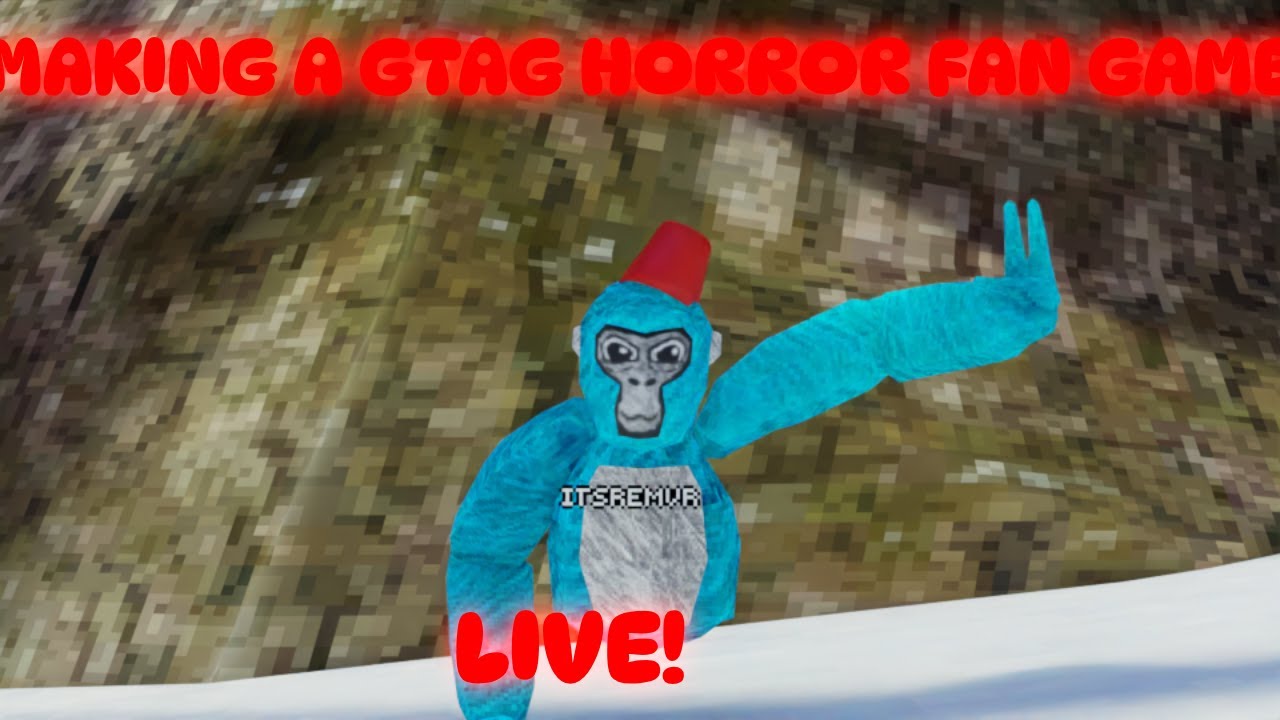 Making A Horror Gorilla Tag Fan Game With Viewers And Subs - YouTube