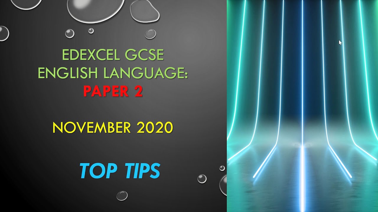 PAPER 2 REVISION FOR NOVEMBER 2020 - YouTube