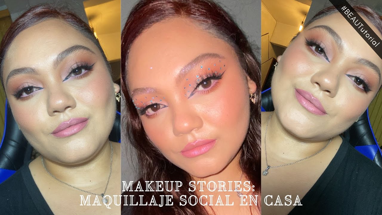 MAQUILLAJE SOCIAL ¡DESDE TÚ CASA! Tutorial paso a paso para un ...