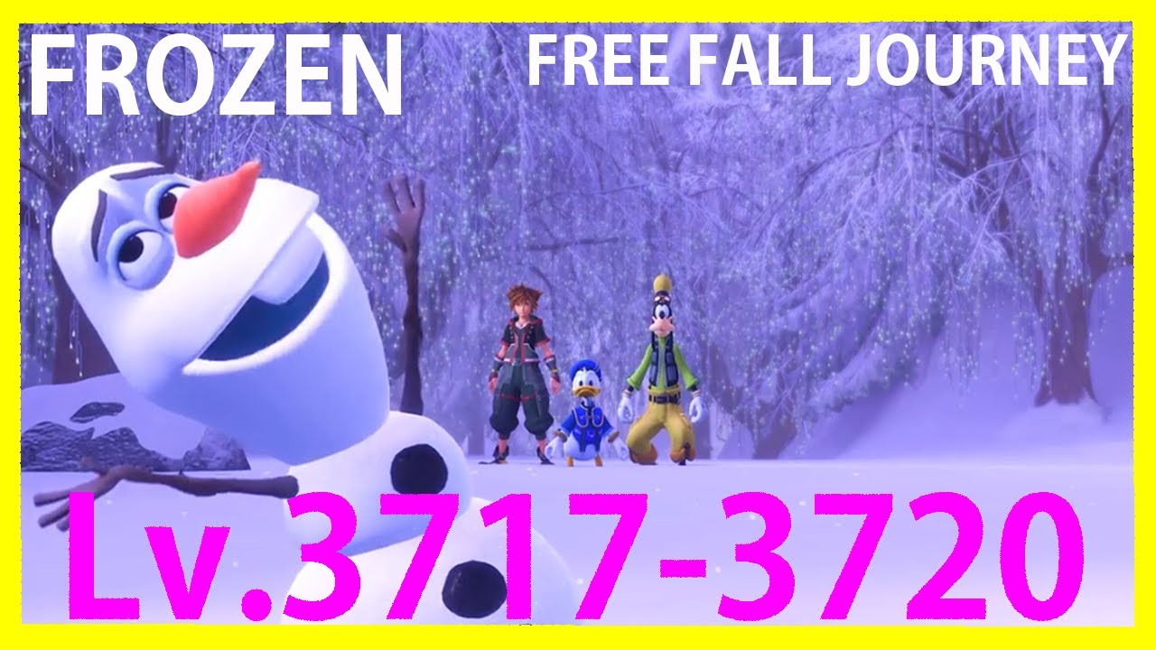 FROZEN FREE FALL JOURNEY 3717-3720 - YouTube