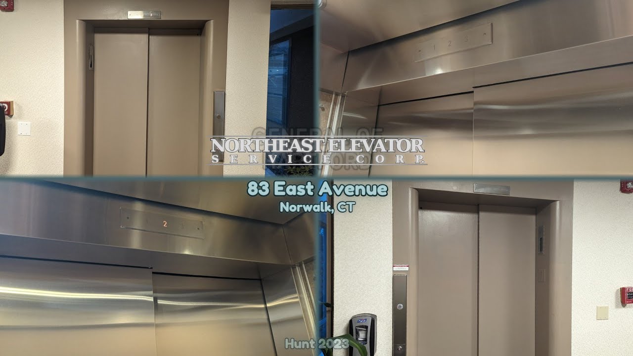 (Nice Motors) Northeast Hydraulic Elevators | 83 East Avenue, Norwalk CT - YouTube