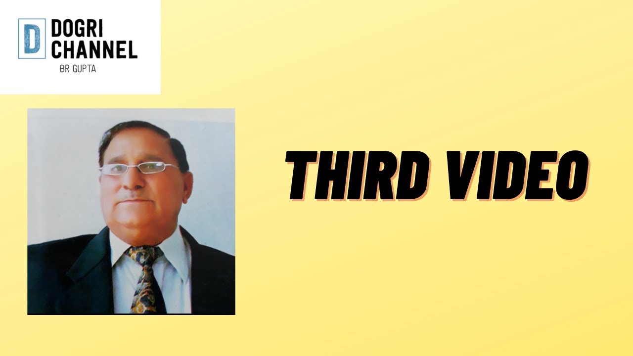 Dogri poem 3 - YouTube