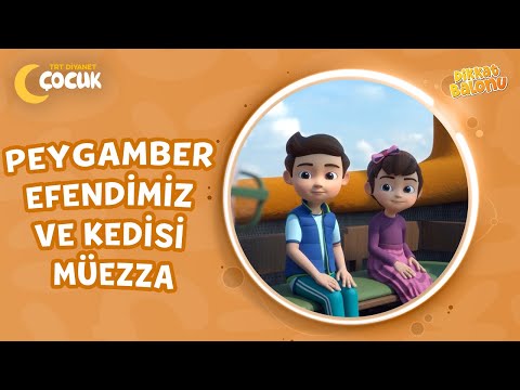 Peygamber Efendimiz ve Kedisi Müezza - Dikkat Balonu