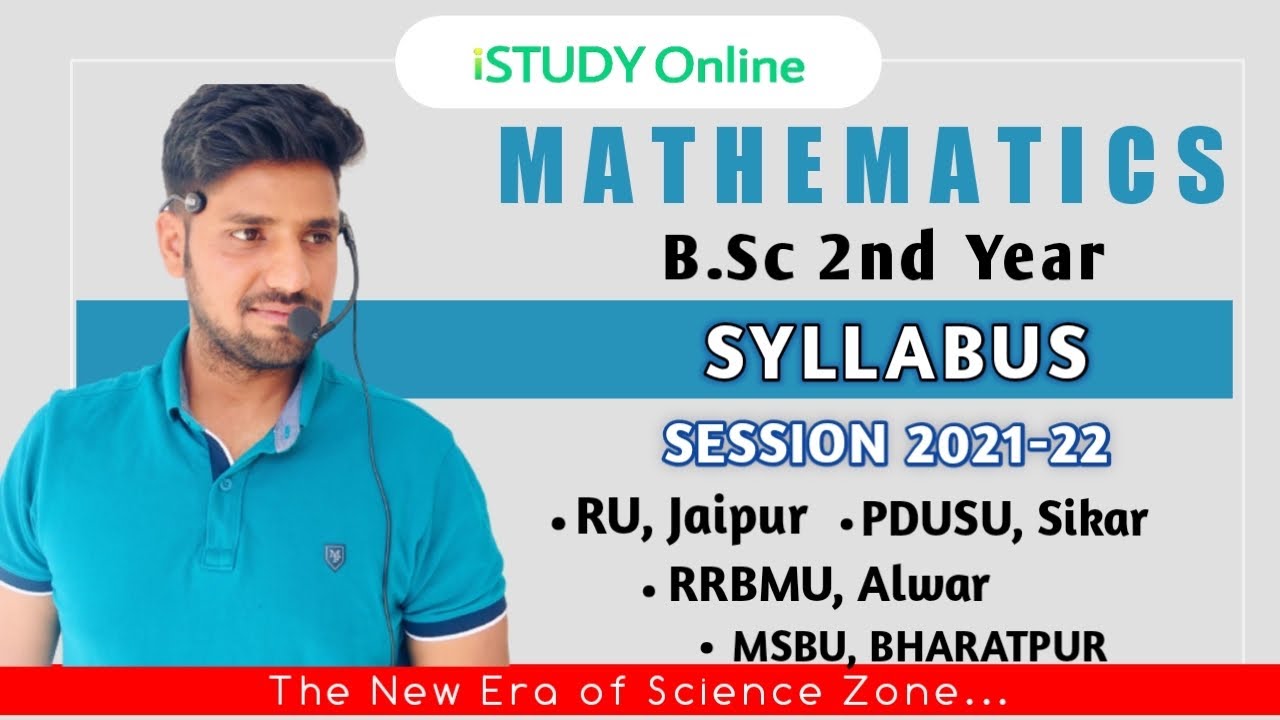 B Sc 2nd Year Syllabus B sc 2nd Year Maths Syllabus istudyonline B Sc 2nd Year Syllabus B sc 2nd Year Maths Syllabus istudyonline