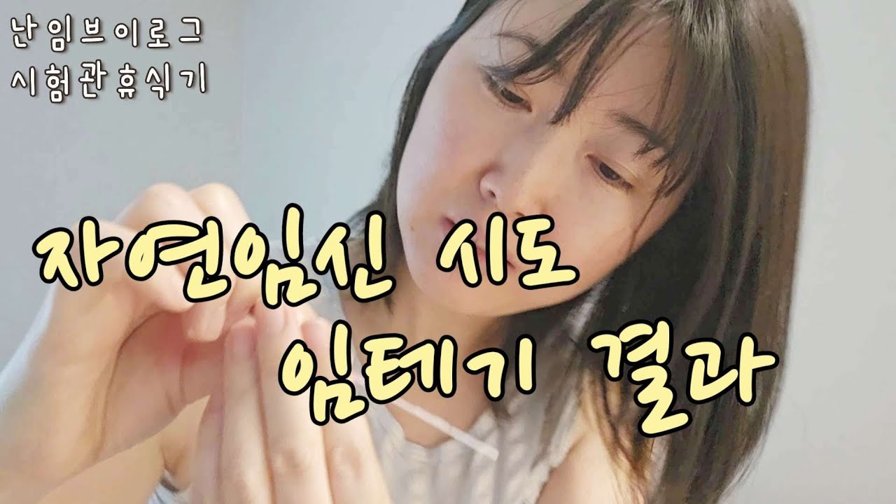 자연임신 시도 후 지나버린 생리 예정일 임테기를 해봤어요 저에게 기적이 찾아와줄까요 시험관 휴식기 아기를 기다리는 난임