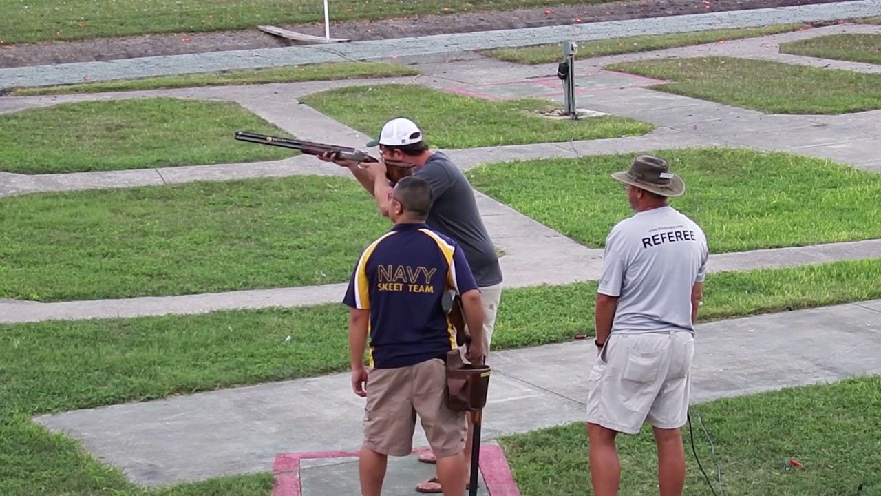 2018 Main World Skeet Championships - Doubles Box 1 - YouTube