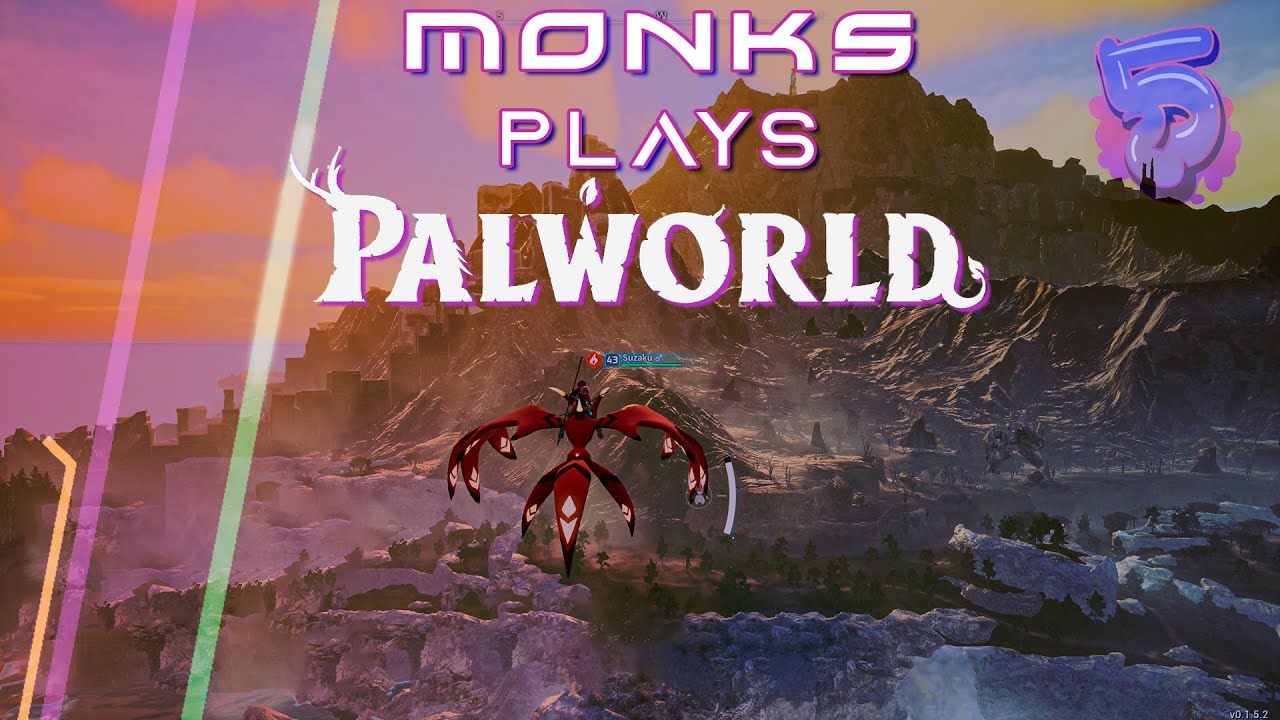 VERT LEVEL 50 : Palworld Adventure! | #MONKSPLAYS #palworld - YouTube