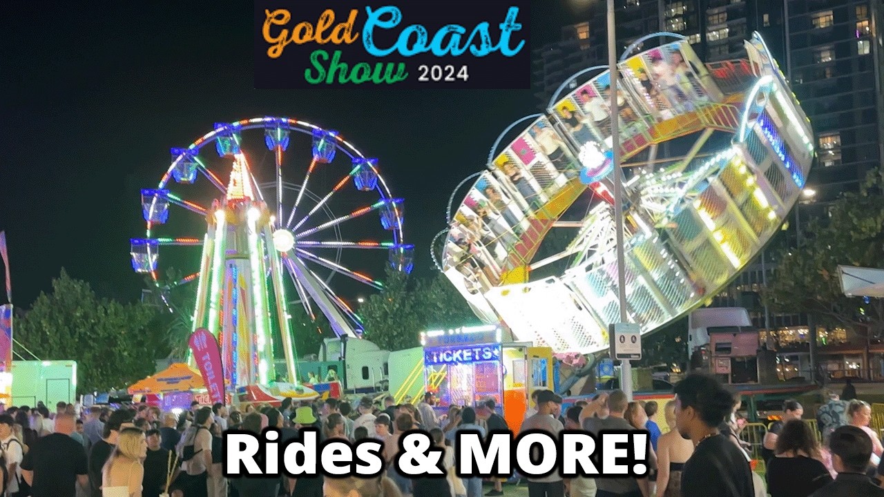 Visiting The Gold Coast Show 2024! Rides, Shows, Crowds, & MORE! - YouTube