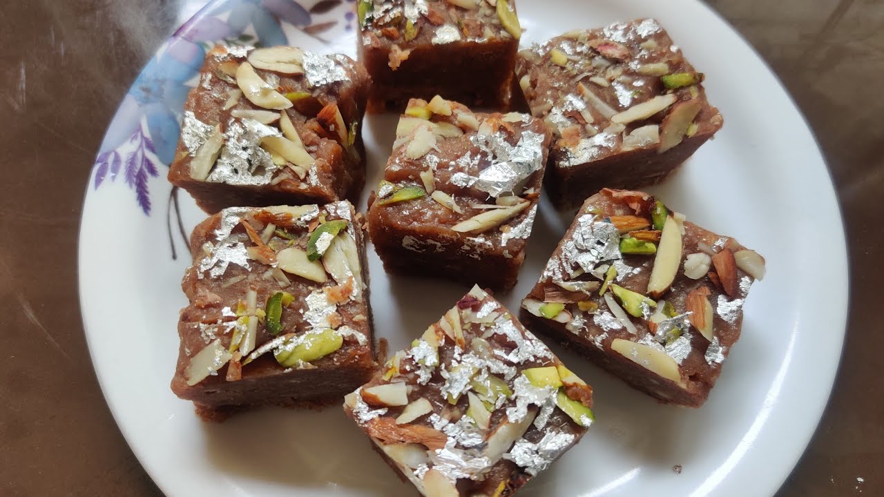 Mohanthal Sweet Mithai Recipe - Halwai Style | Danedar Besan Sweet ...