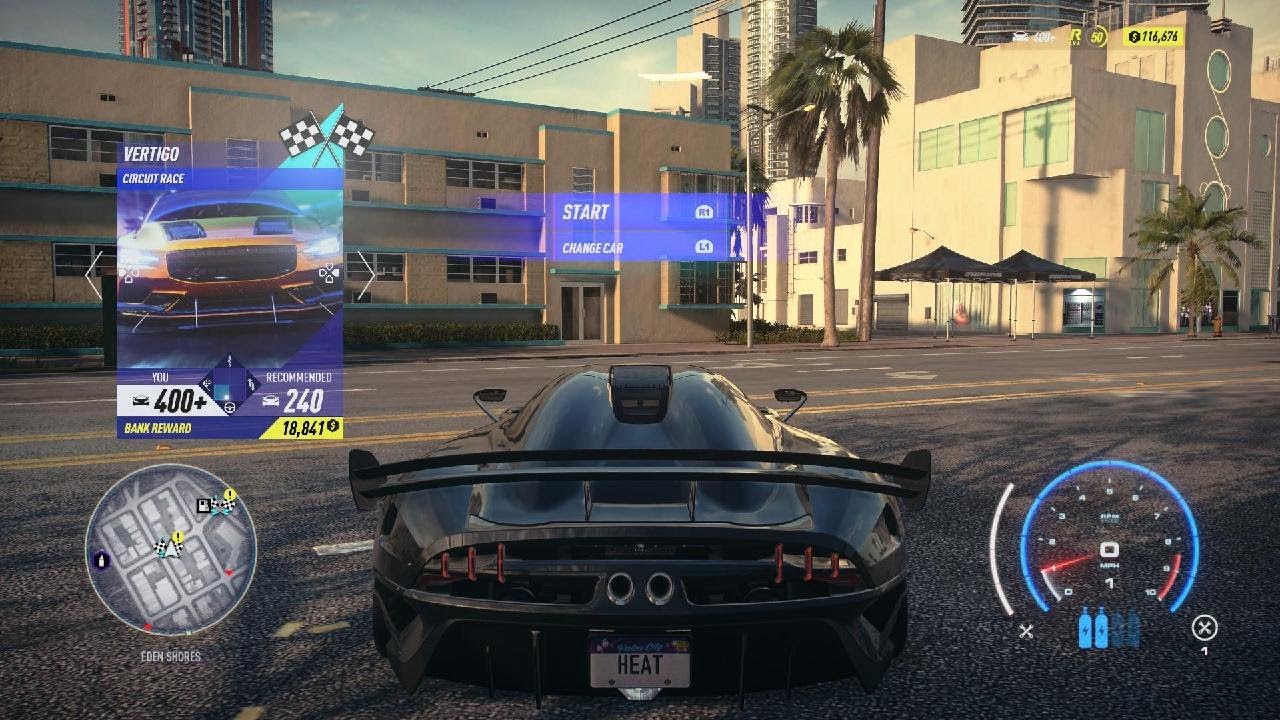 Need for Speed Heat Super Car Part 1 - YouTube