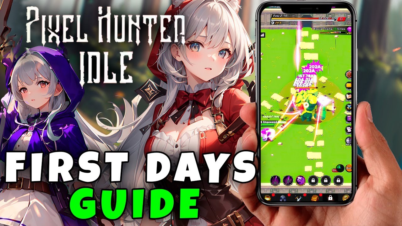 FIRST DAYS GUIDE // PIXEL HUNTER - YouTube