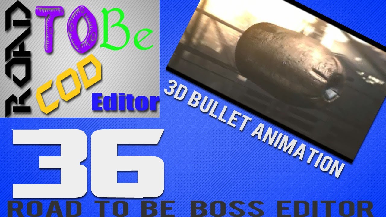 Road to be an Editor - 3D Bullet Animation - YouTube