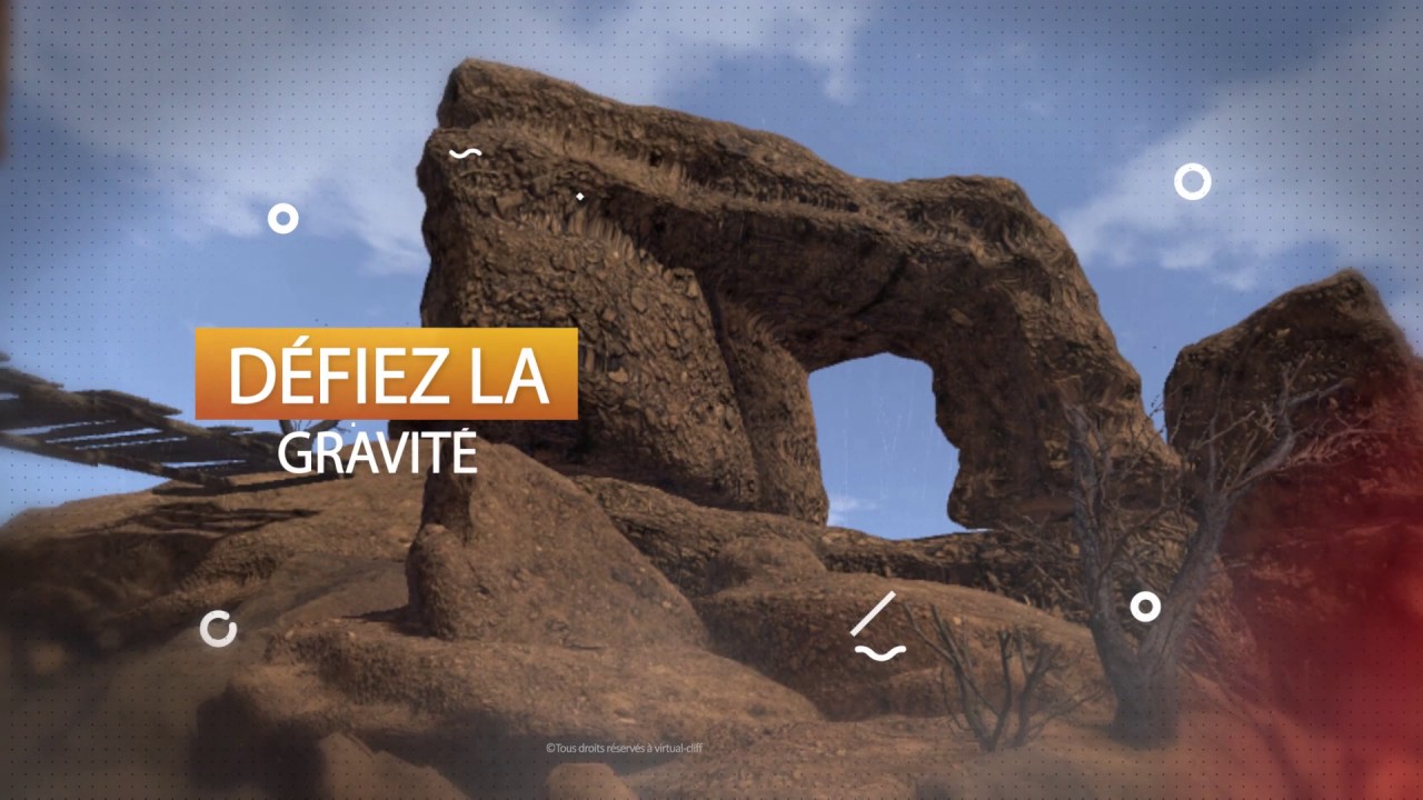 VIRTUAL CLIFF - MUR D'ESCALADE EN REALITE VIRTUELLE - YouTube