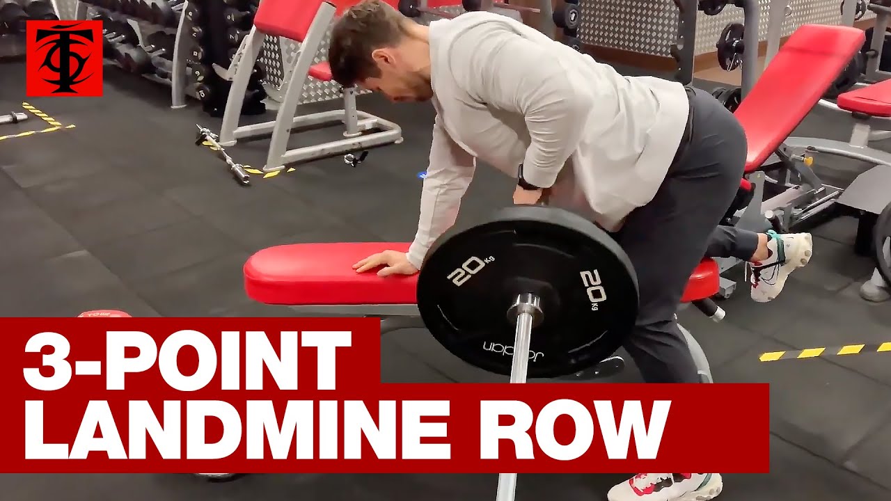 3-Point Landmine Row - YouTube