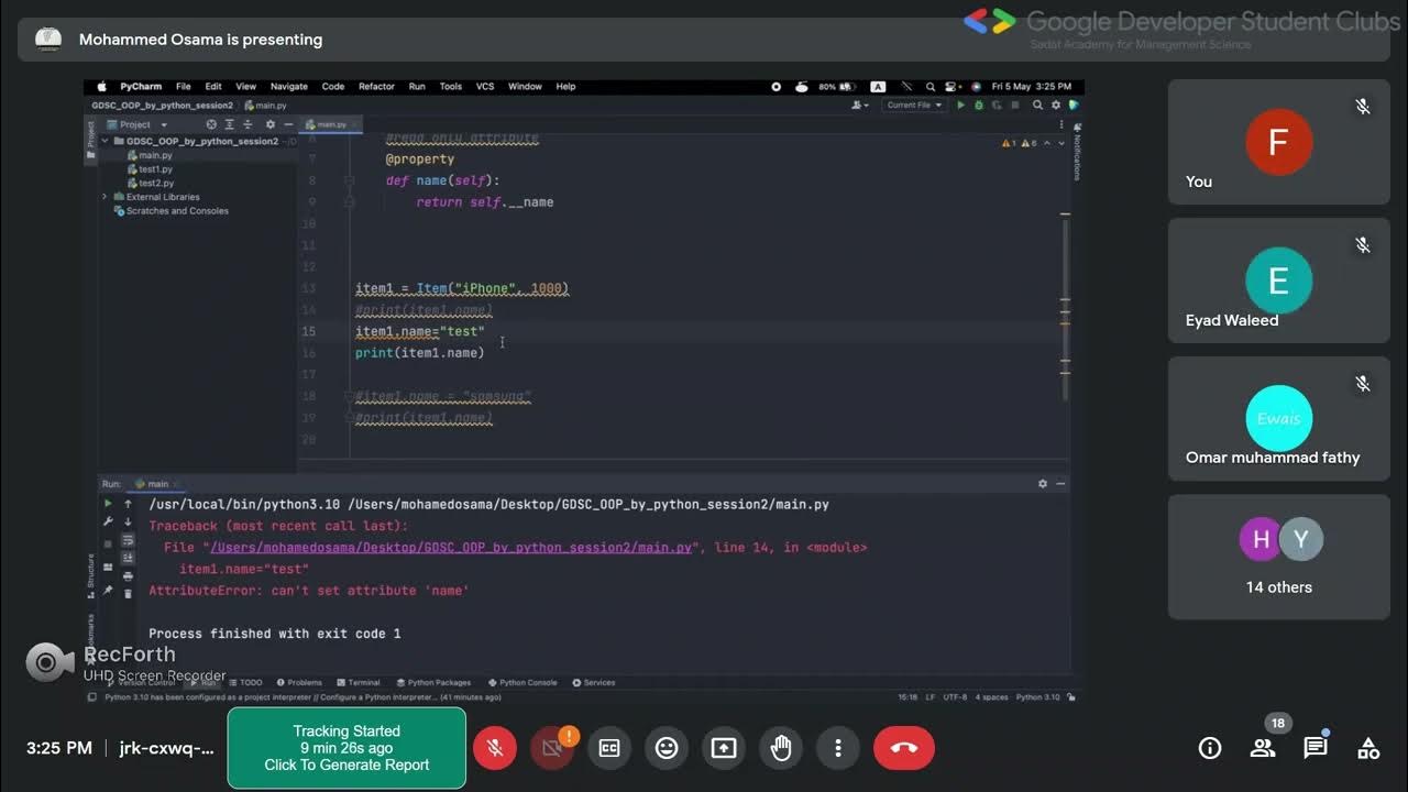 Python - Lecture 8 _ OOP Part 2 - YouTube
