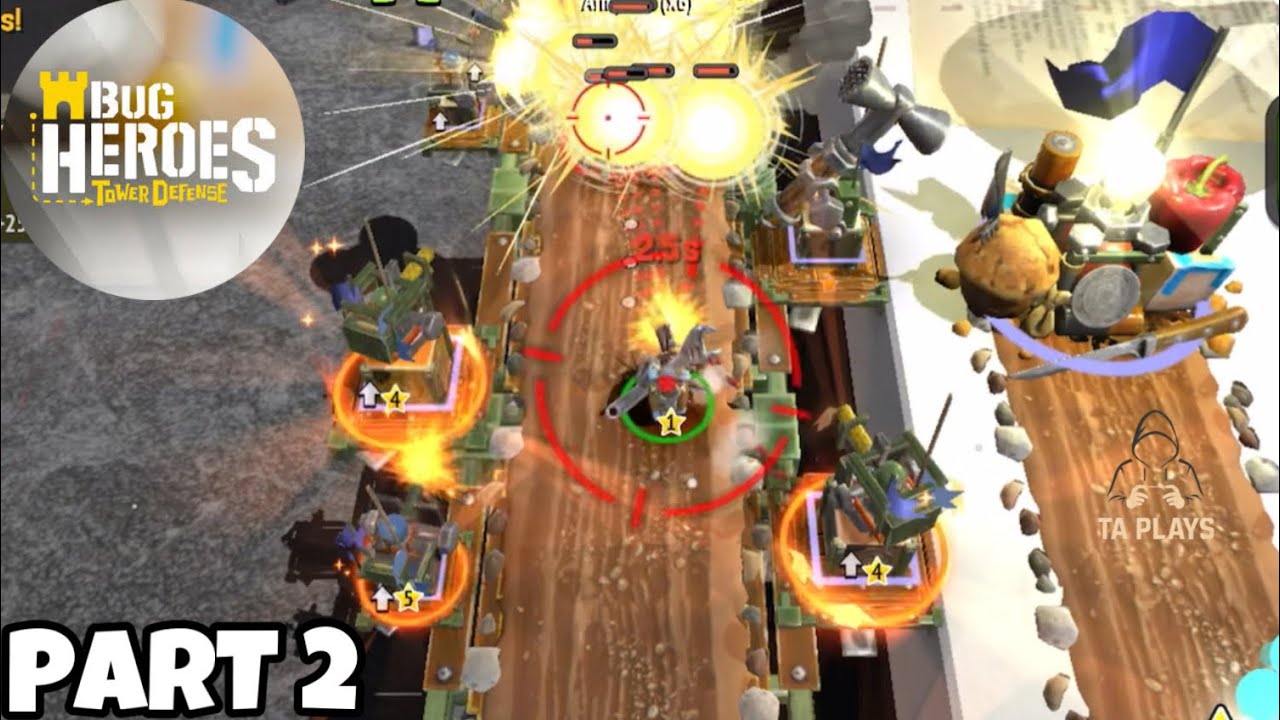 Bug Heroes: Tower Defense Part 2 Gameplay Walkthrough | Android / iOS ...