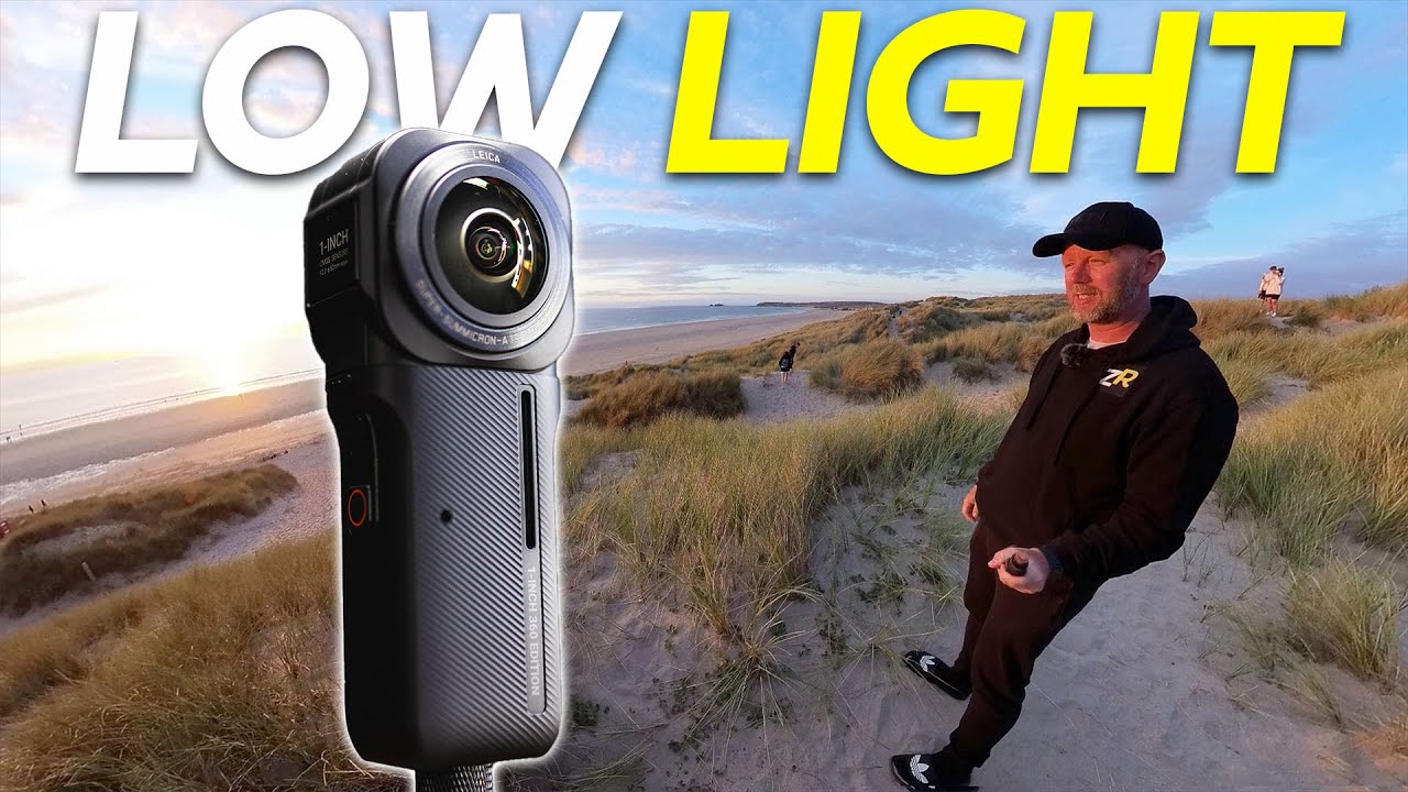 Insta360 ONE RS 1-inch 360 Edition - Low Light Test - YouTube