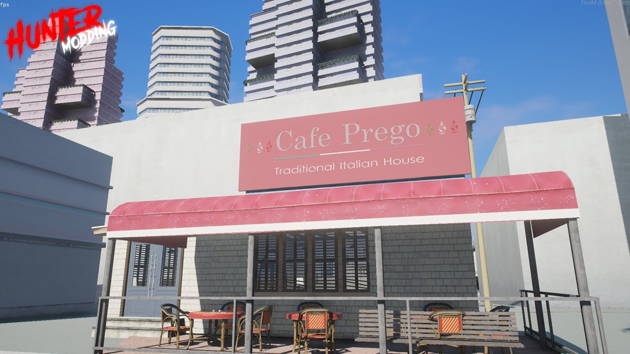 Vice City FiveM MLO - Cafe Prego Italian Resturant [MLO] - Miami Map ...