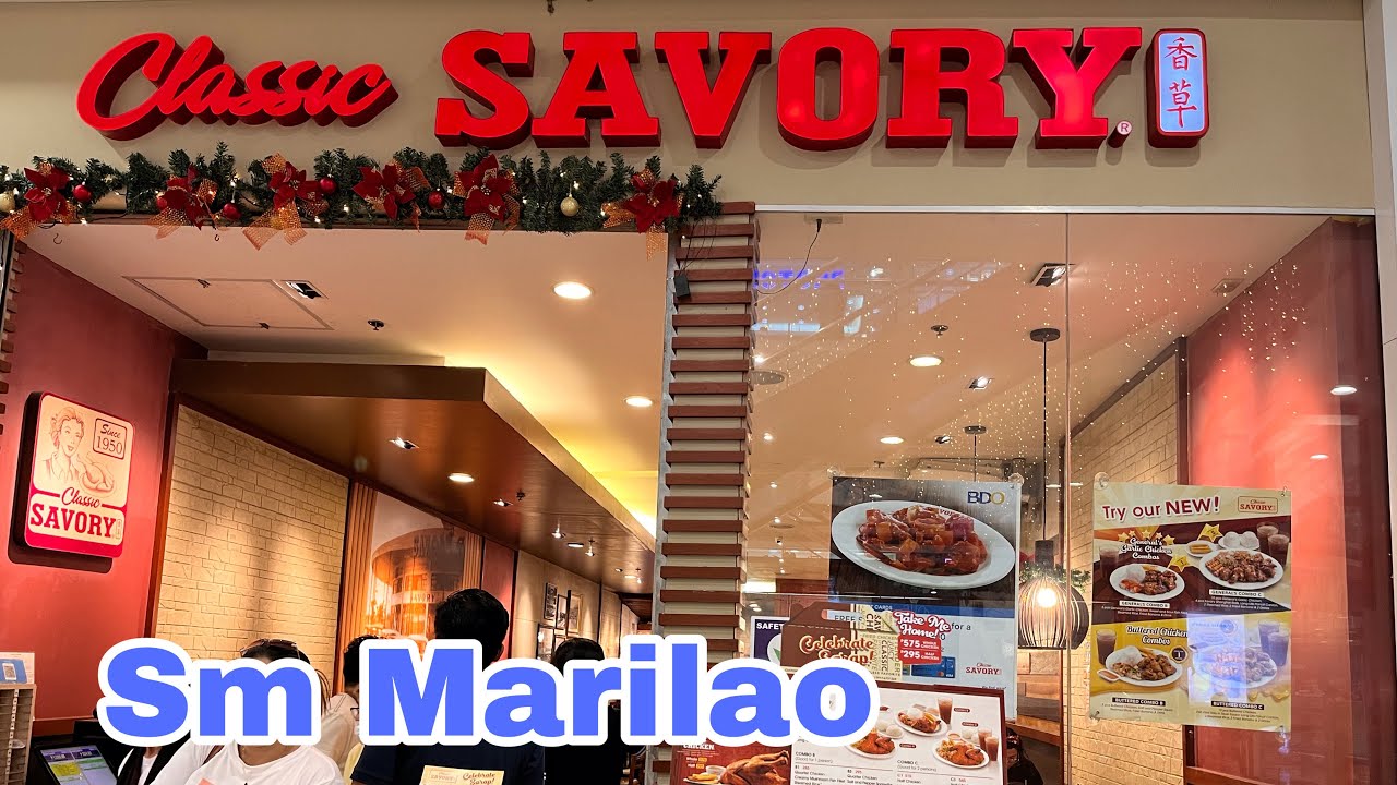 Classic Savory Menu Price 2022 | Mitch Tv - YouTube