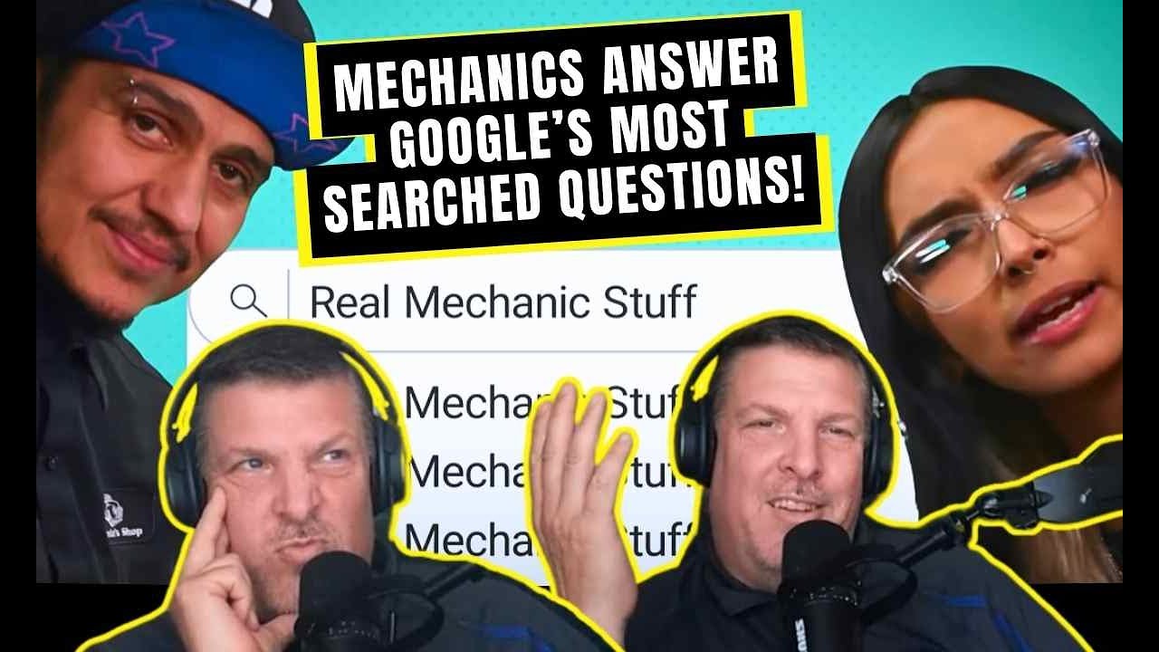Real Mechanic Reacts: Google's Top Auto Repair Questions [E170] - YouTube