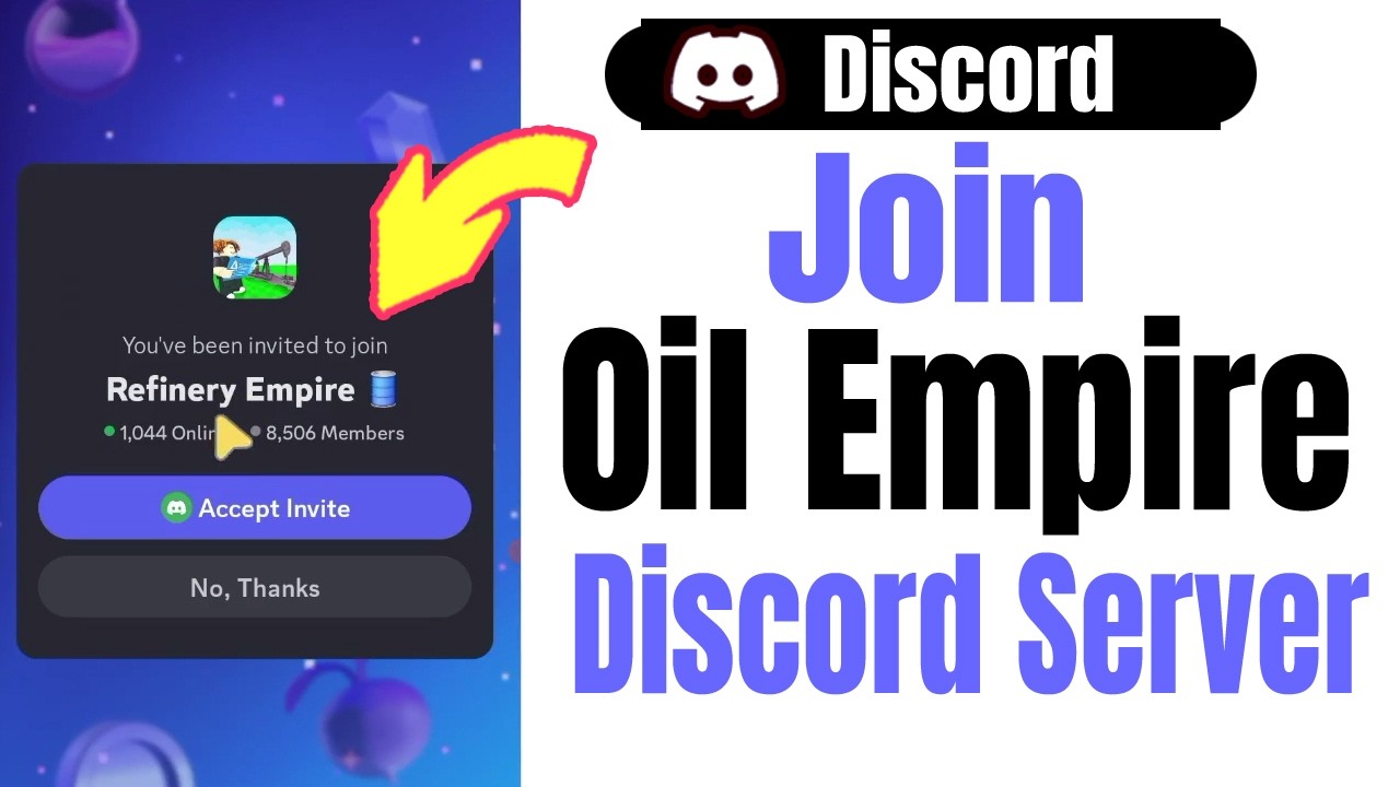 How to Join Oil Empire Discord Server on Mobile - YouTube