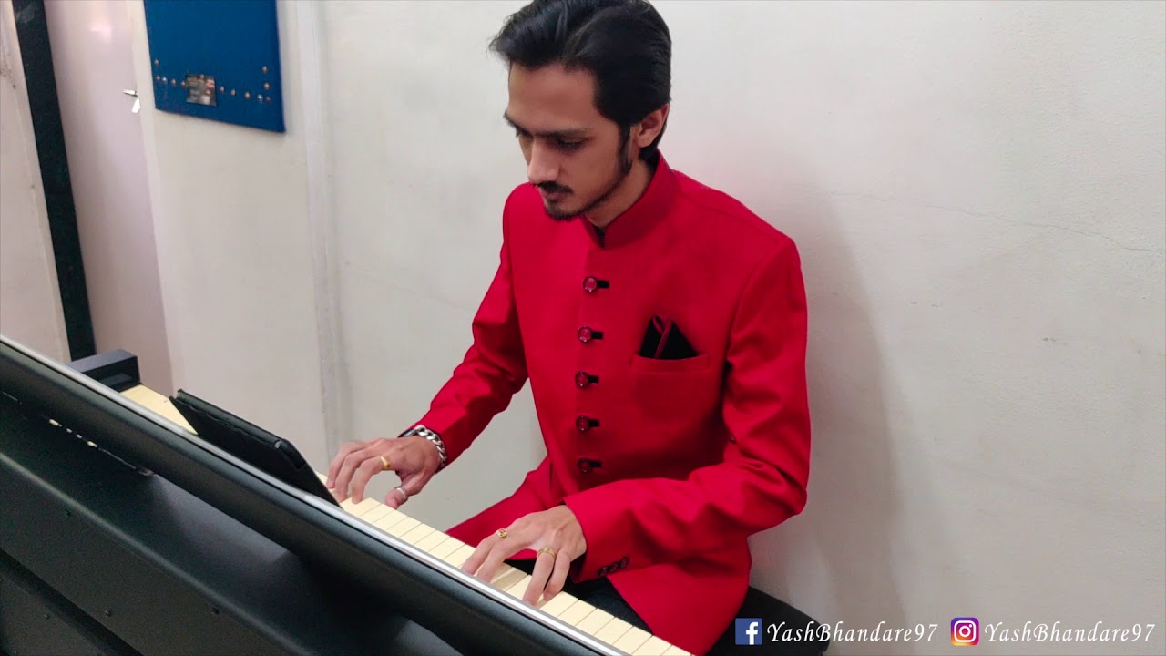 Lag Ja Gale | Yash Bhandare | Piano - YouTube