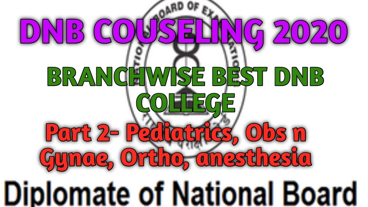 DNB branchwise TOP N BEST colleges part 2#dnbpediatrics#dnbobgy# ...