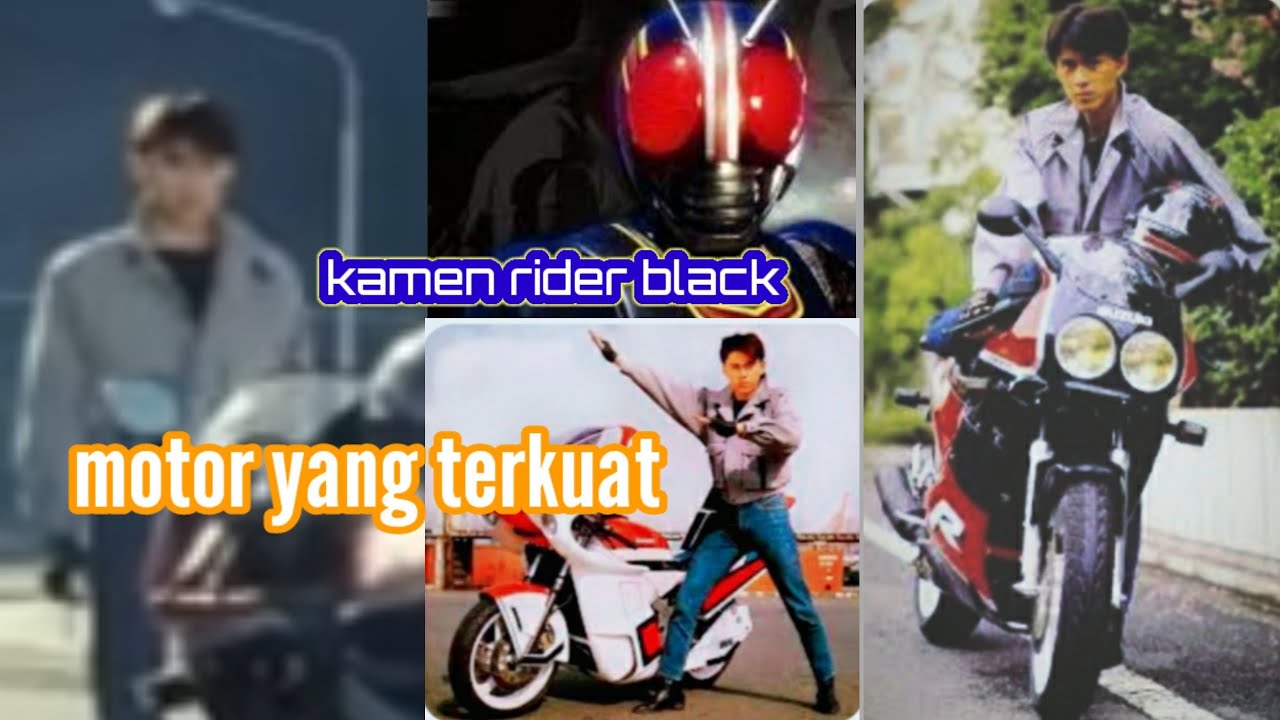 kamen rider black, motor yang terkuat.. - YouTube